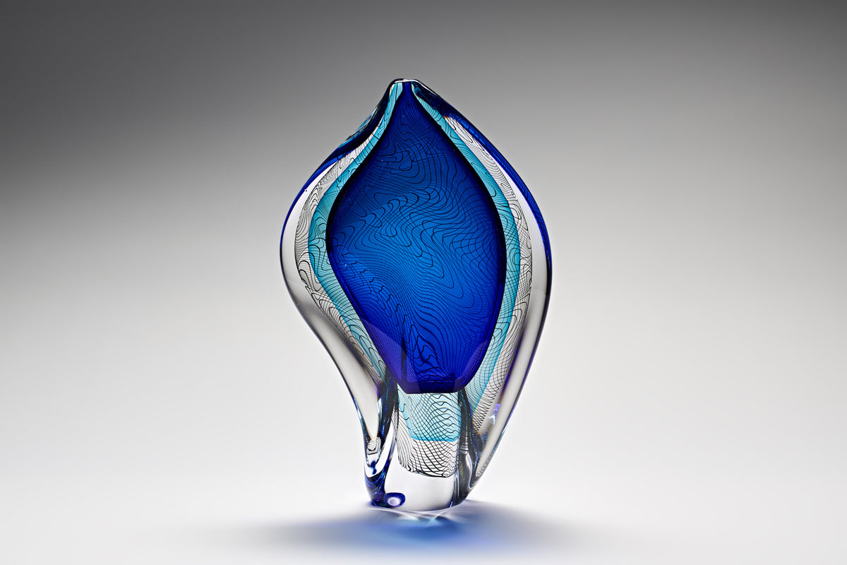 Aurora - Blue IV – London Glassblowing