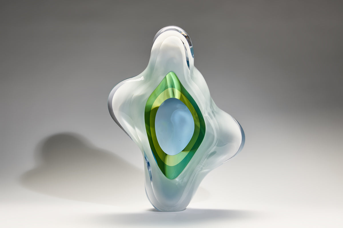 Emerald Tall Cloud III – London Glassblowing