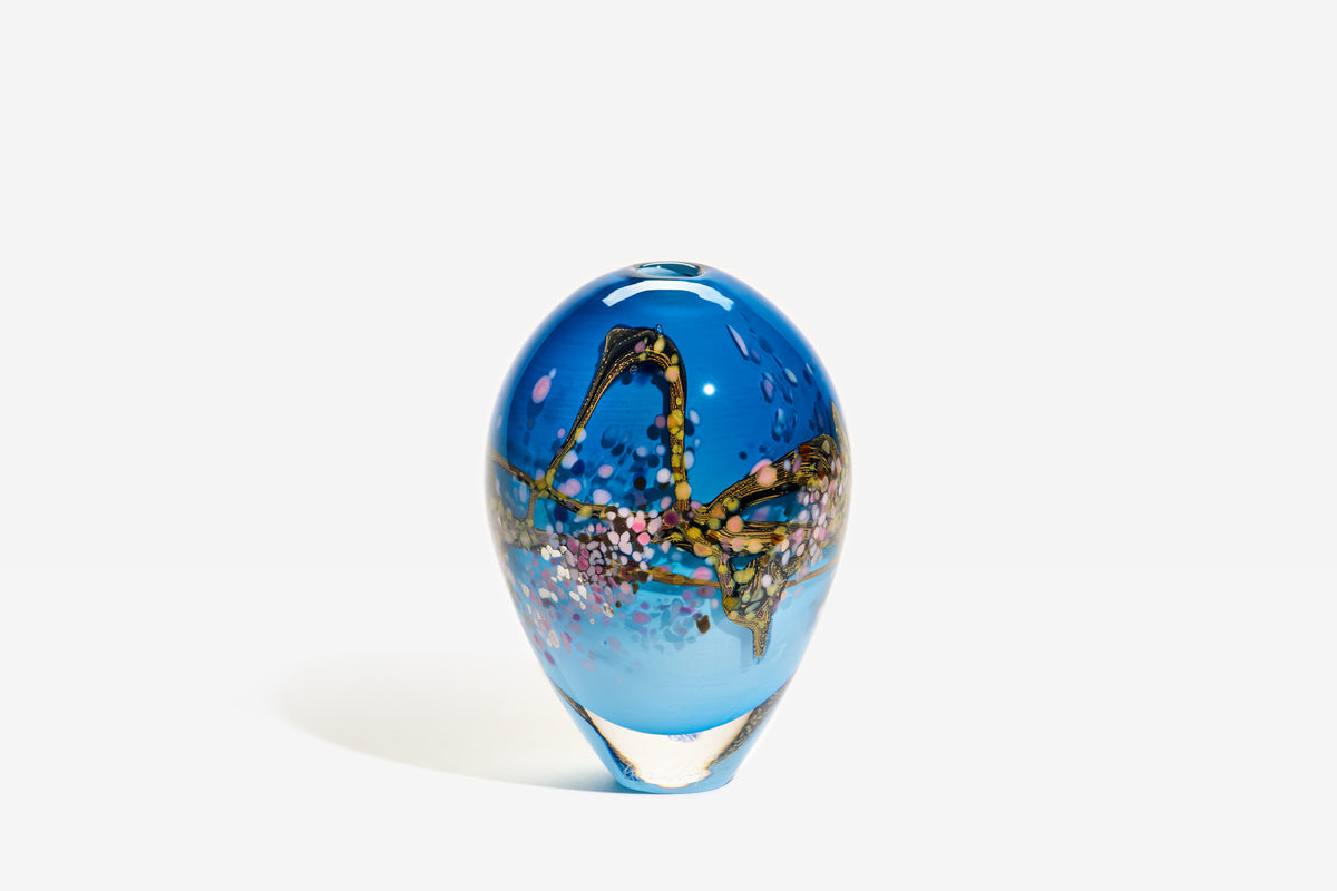 Blossom Small Ovoid – London Glassblowing