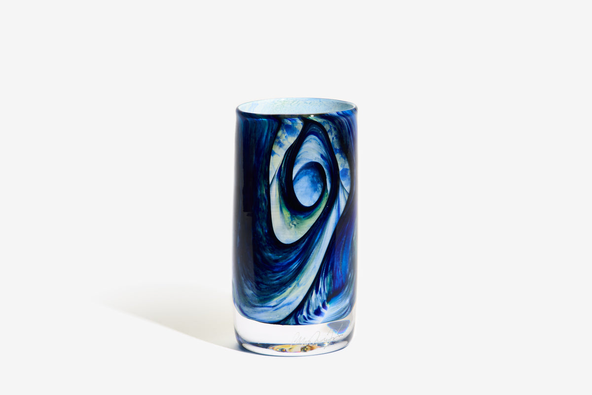 Georgia Small Cylindrical Vase – London Glassblowing