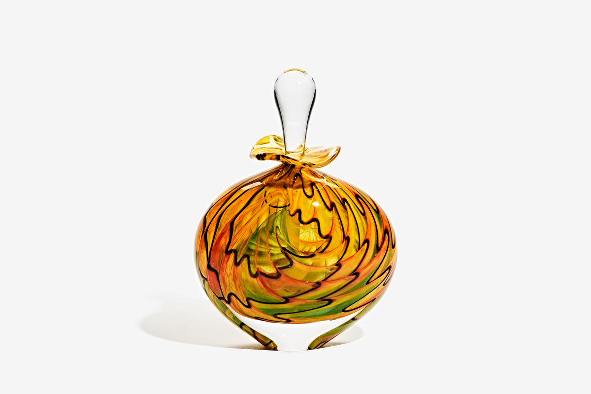Palm Perfume Bottle – London Glassblowing