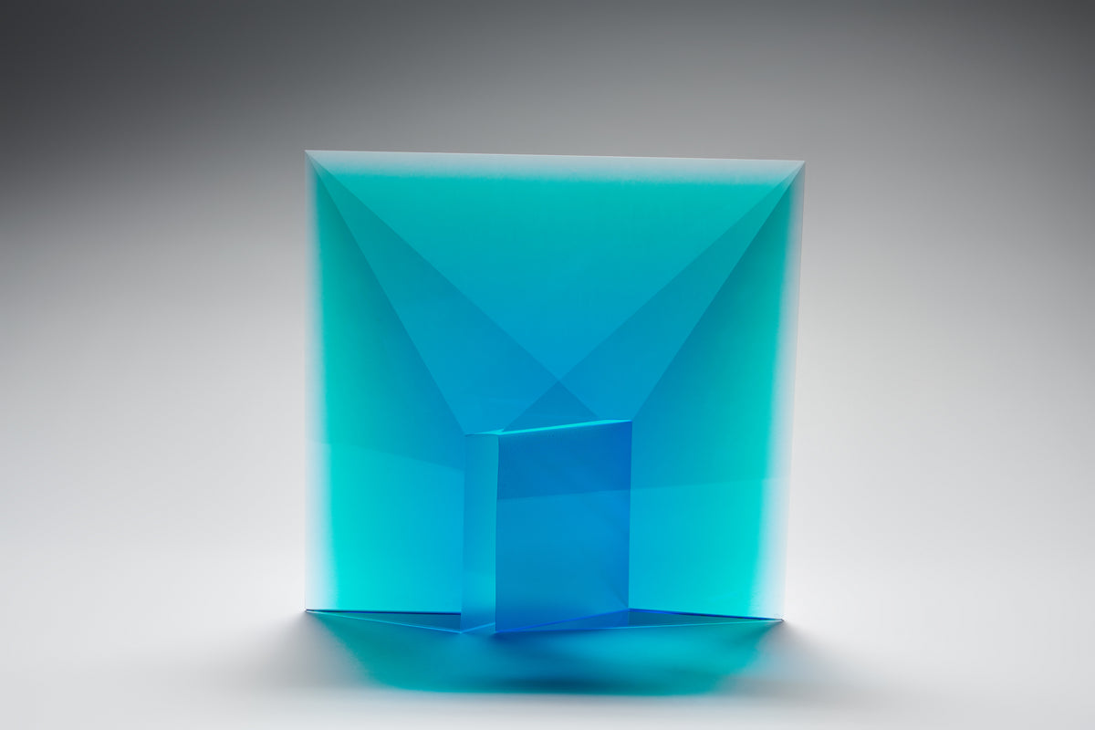 Turquoise Composition – London Glassblowing