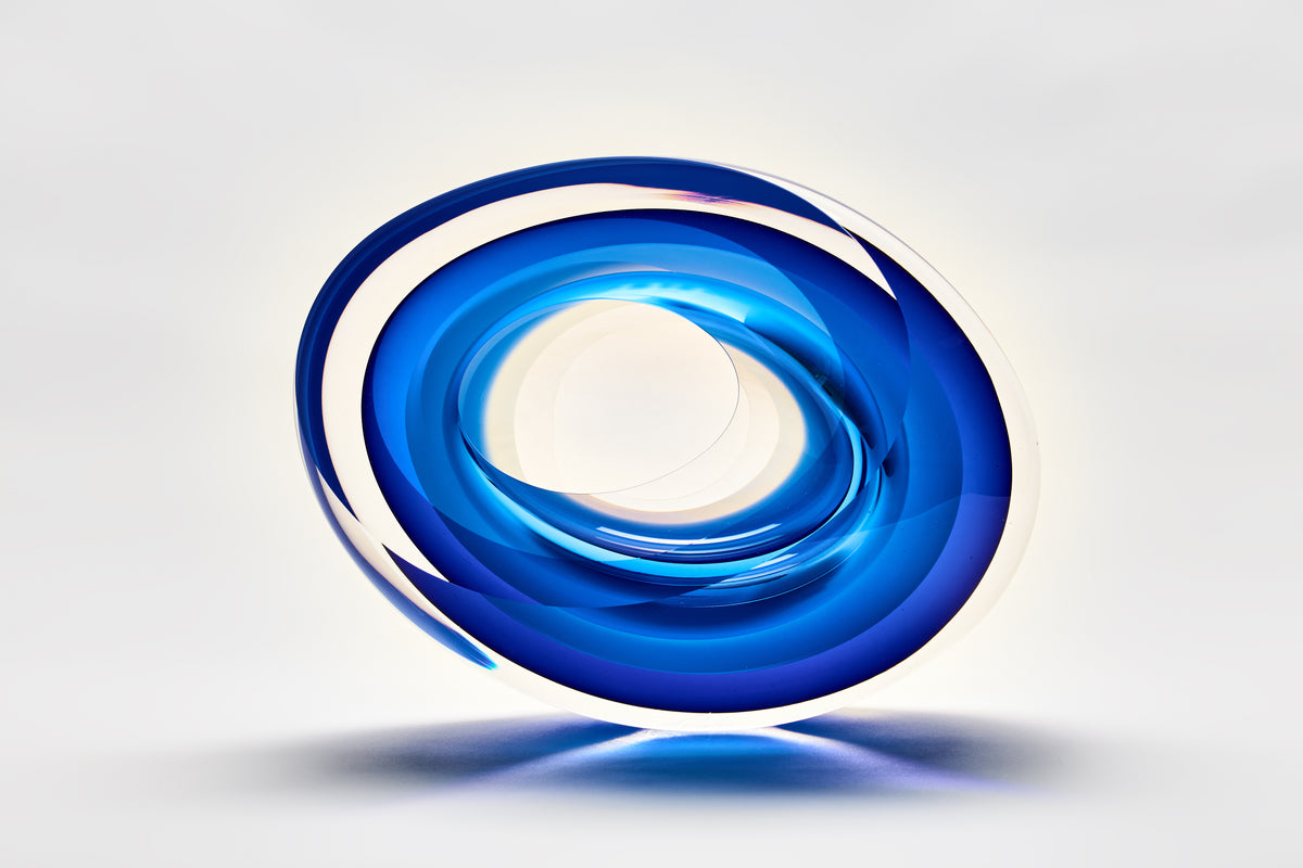 Echoes of Light - Blue – London Glassblowing